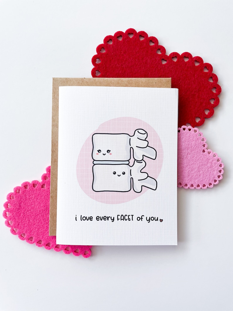 I Love Every Facet of You Doctor Nurse Medical Spine | Etsy