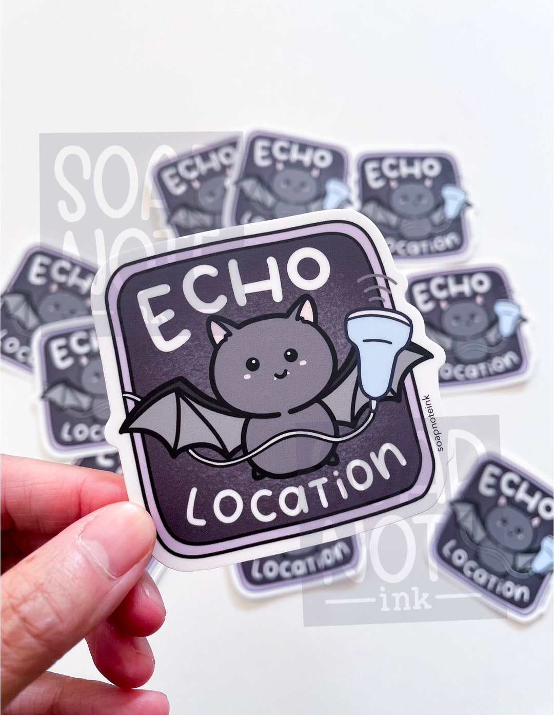 Echo-location - Halloween Medical Sticker, Ultrasound, Sonographer ...