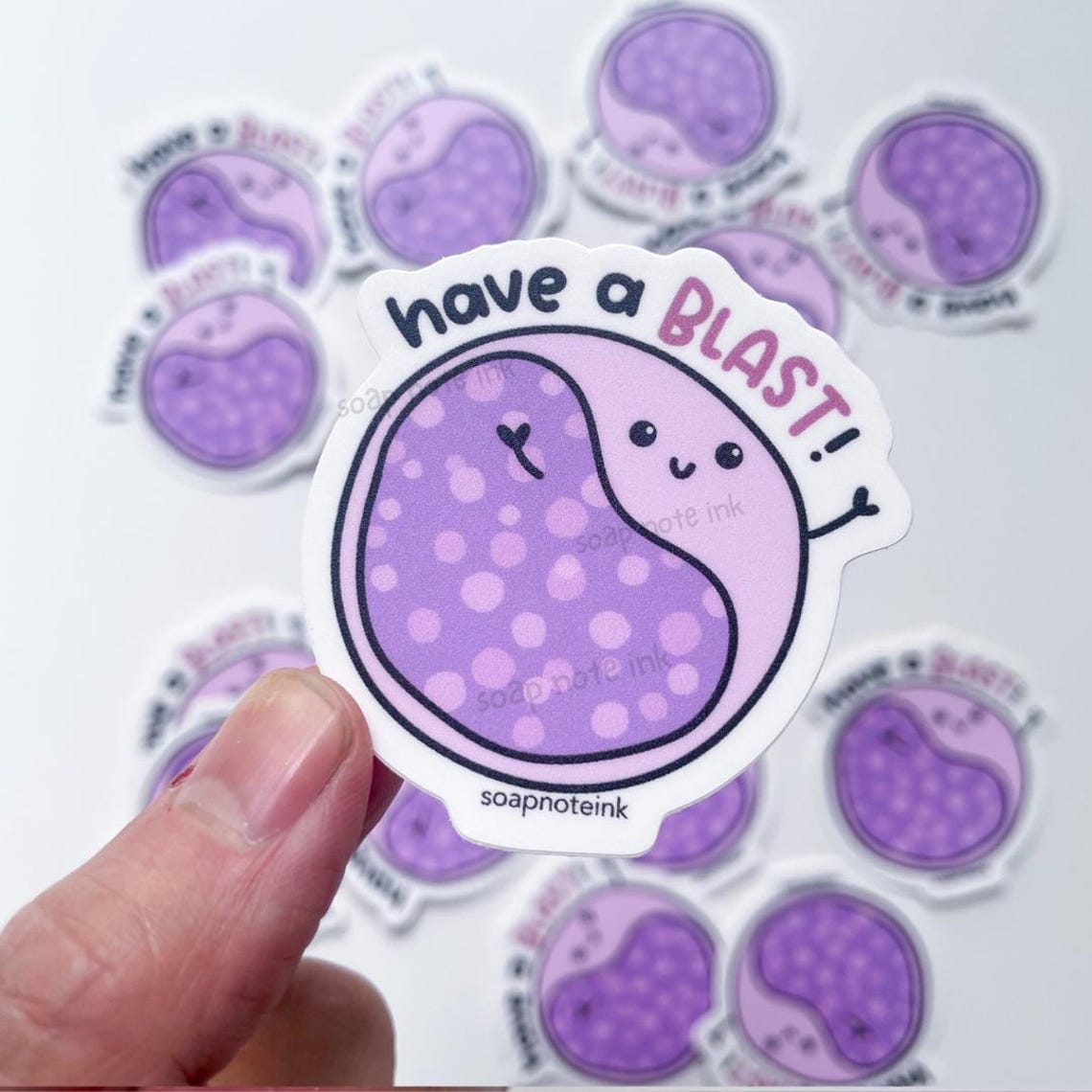 Have a Blast - Medical Sticker, Hematology, Hematologist, Oncologist ...