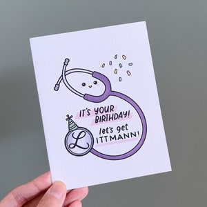 Let's Get Littmann - Birthday Card, Card for Doctor, Nurse ...
