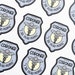 Coroner Sticker - Vinyl Medical Sticker, Halloween, Coroner, Forensic ...