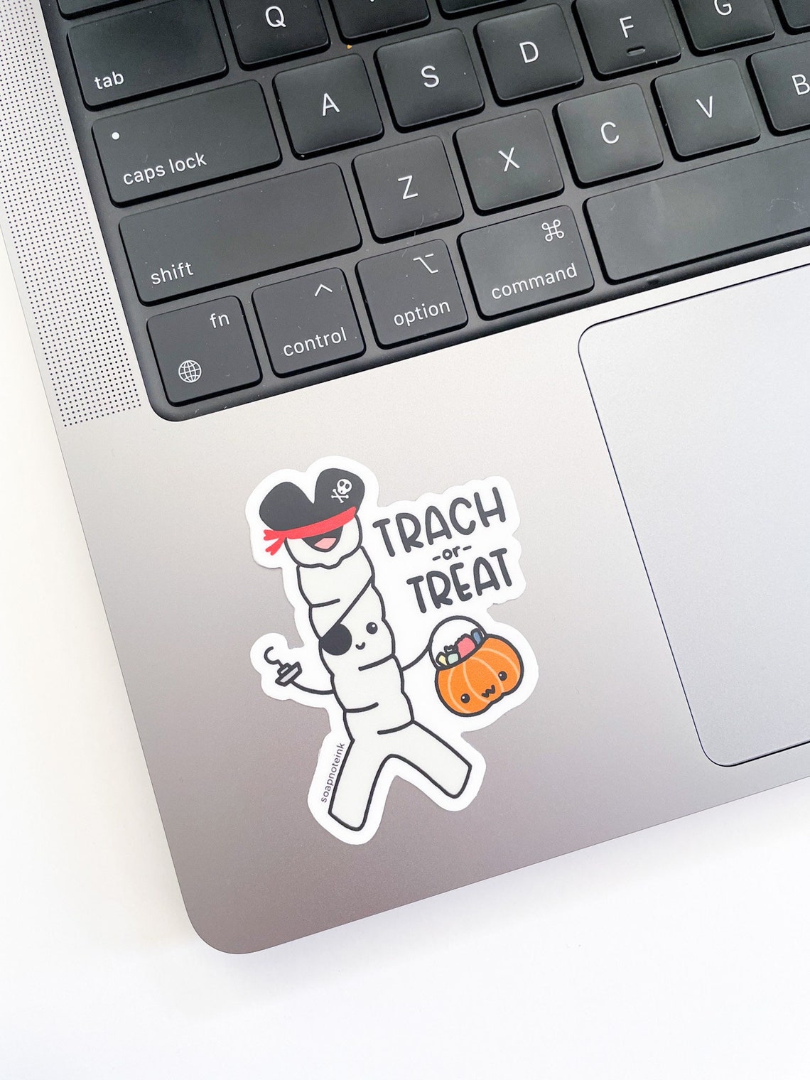 Trach or Treat - Vinyl Sticker, Halloween, Anesthesiologist, Anesthesia ...