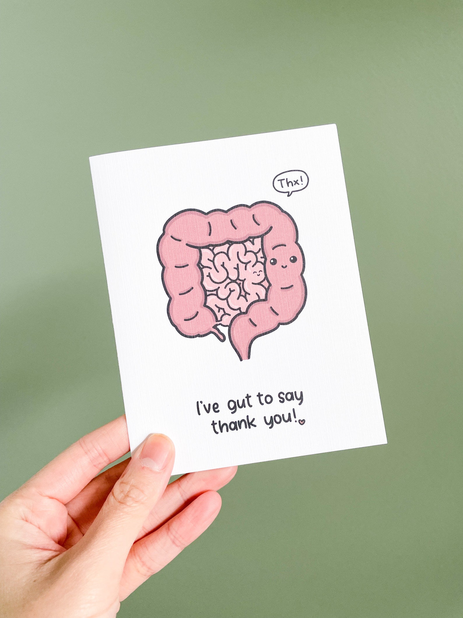 I've Gut to Say Thank You - Thank You Card, Doctor, Nurse ...