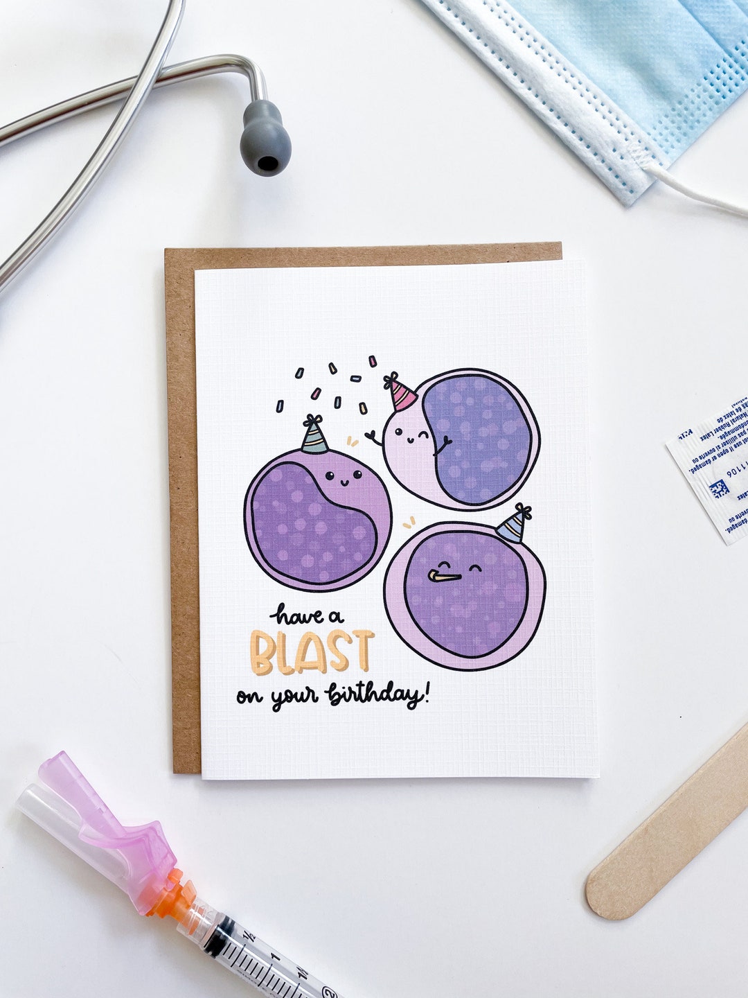 Have a Blast on Your Birthday - Birthday Card, Hematology, Oncology ...