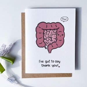 I've Gut to Say Thank You - Thank You Card, Doctor, Nurse ...