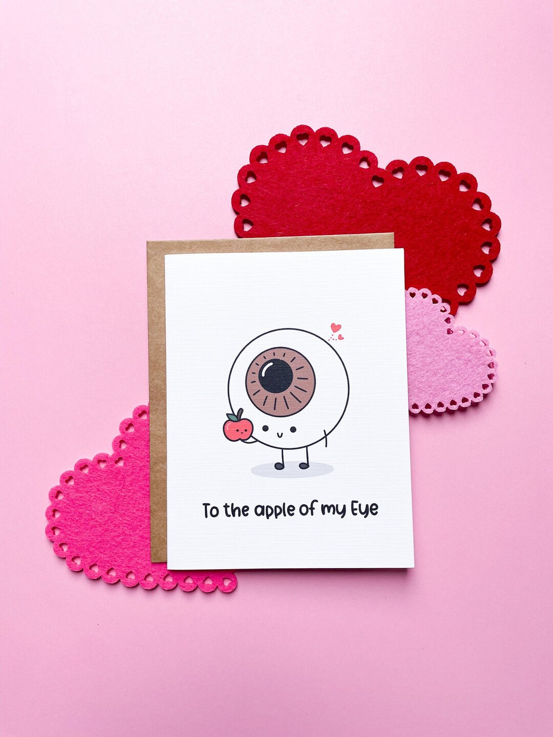 Apple of My Eye - Valentine's Day Card, Love, Optometrist ...