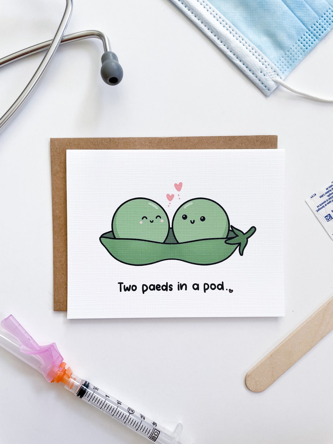 Two Paeds in a Pod Paediatrician Card, Picu, Nicu Nurse, Friendship ...