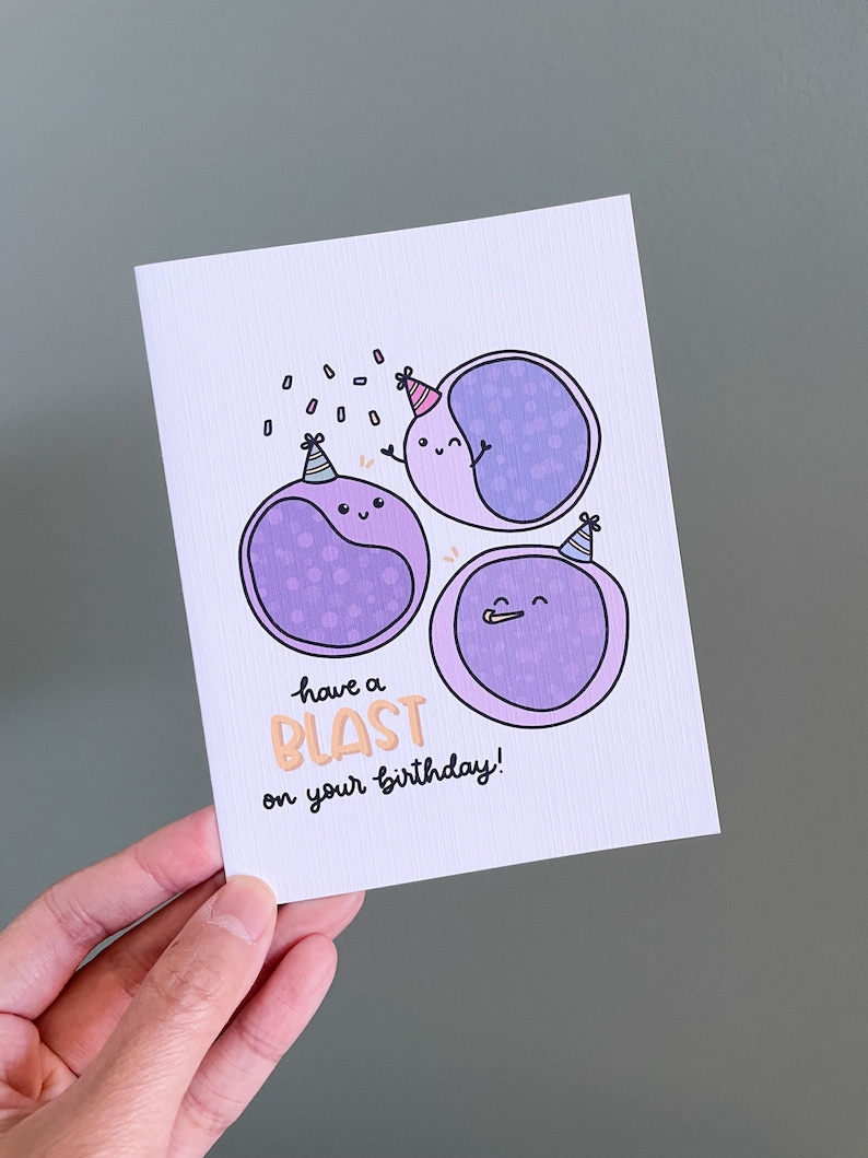 Have a Blast on Your Birthday - Birthday Card, Hematology, Oncology ...