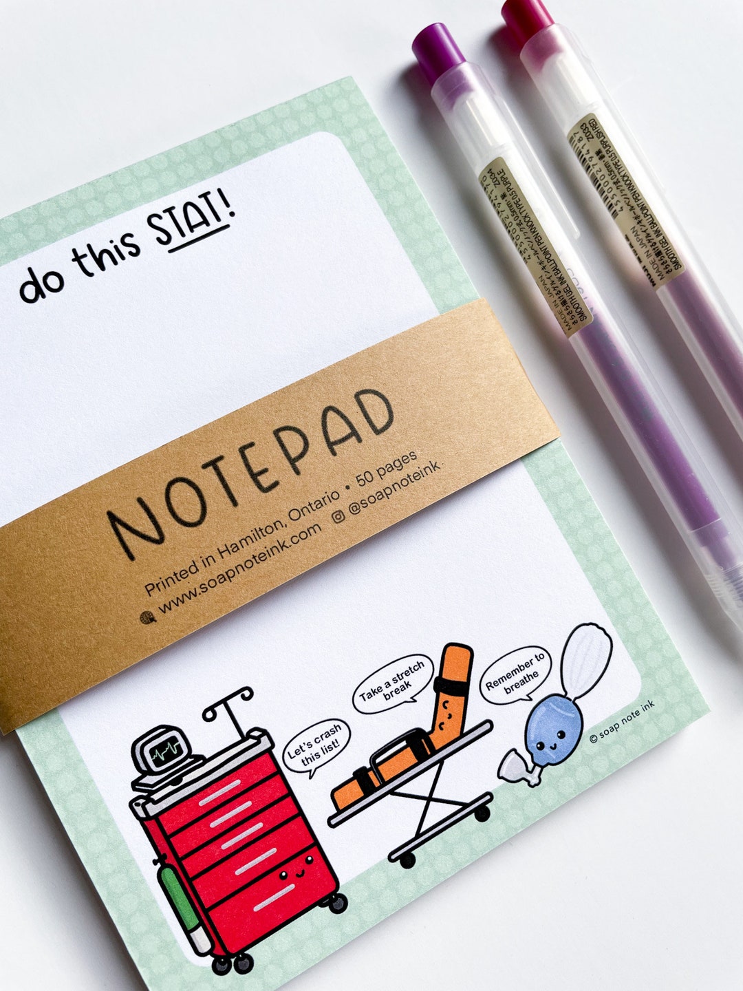 Do This Stat! Notepad - Medical Student, Doctor, Nurse, ER, Paramedic ...