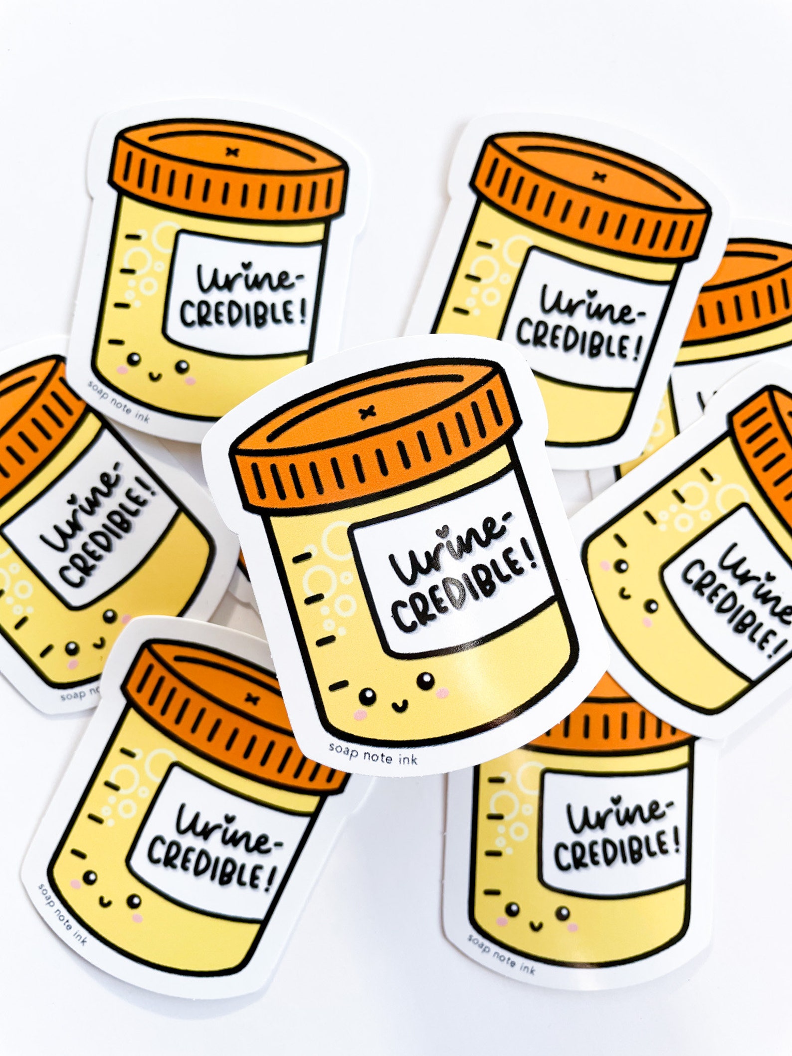 Urine Credible Medical Sticker Doctor Nurse Lab Tech | Etsy