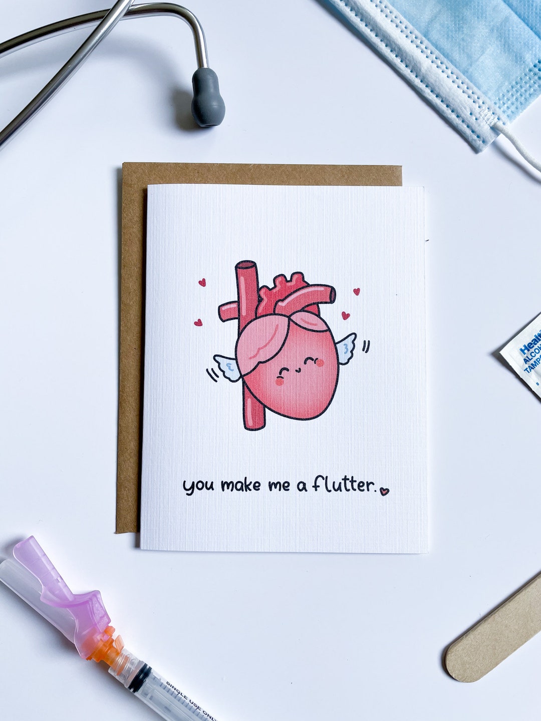 You Make Me A Flutter - Etsy