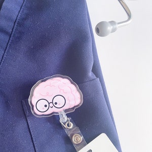 Brain Badge Reel Medical, Doctor, Nurse, Neurology, Psychiatry ...