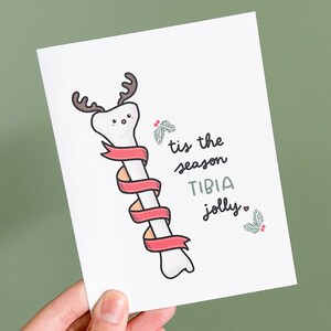 T'is the Season Tibia Jolly - Holiday Card, Doctor, Nurse, Orthopedic ...
