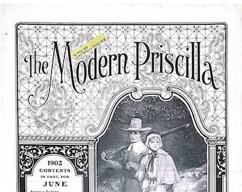 1909 the Modern Priscilla - June - Etsy