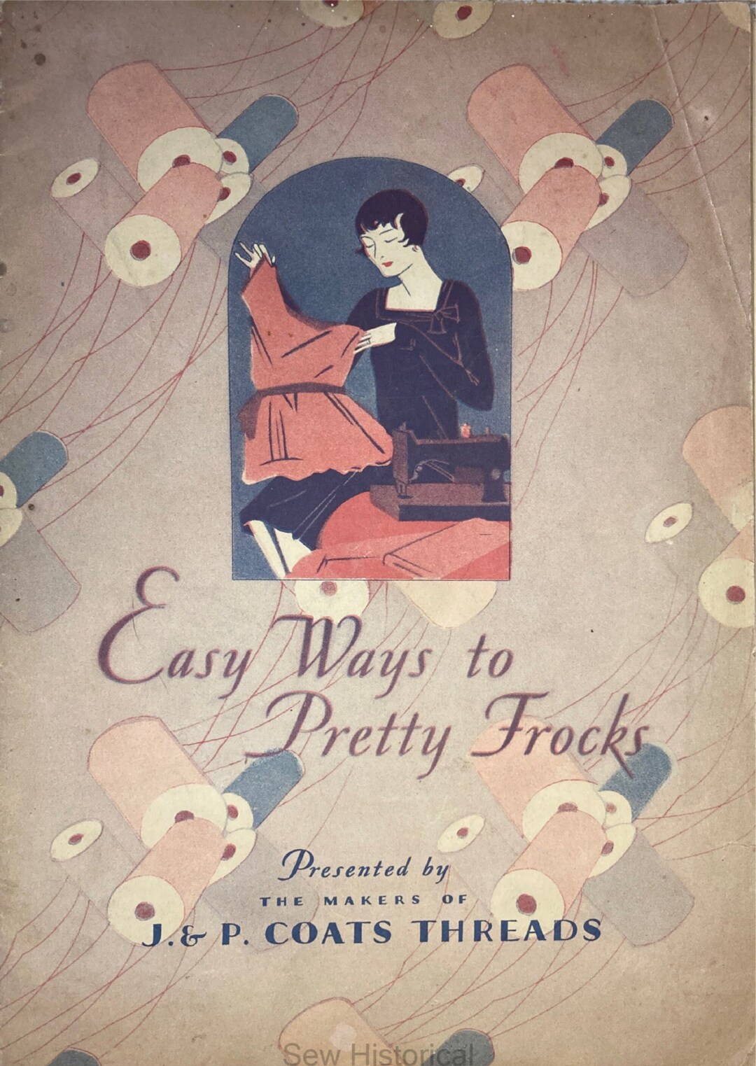 Easy Ways to Pretty Frocks 1929 PDF - Etsy