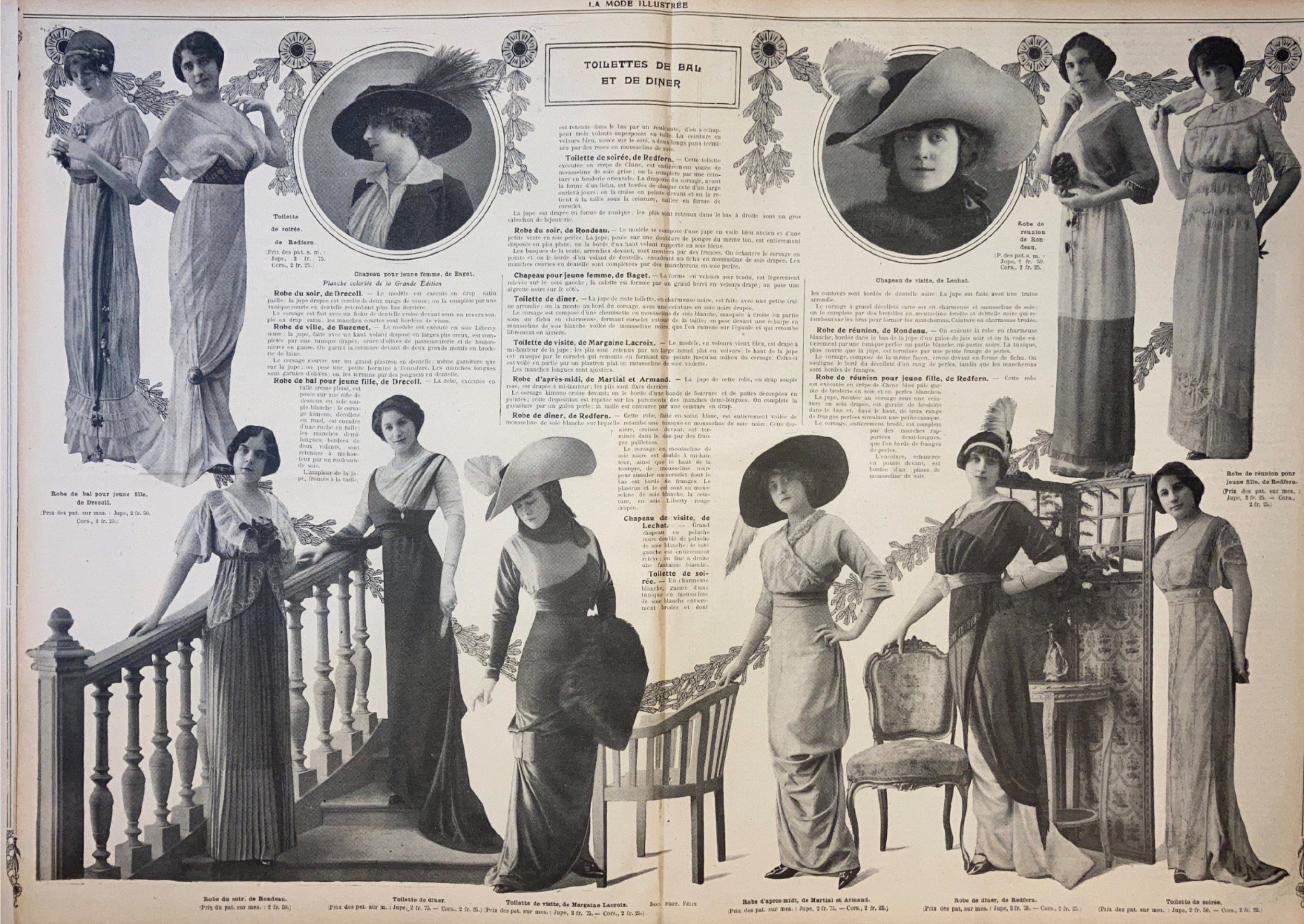 La Mode Illustree November 24, 1912 PDF - Etsy