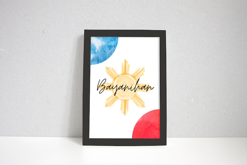 Bayanihan Filipino Phrase Quote Print | Printable Quote Art | Filipino ...
