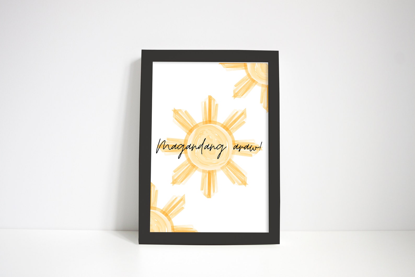 Magandang Araw Filipino Phrase Quote Print | Printable Quote Art ...