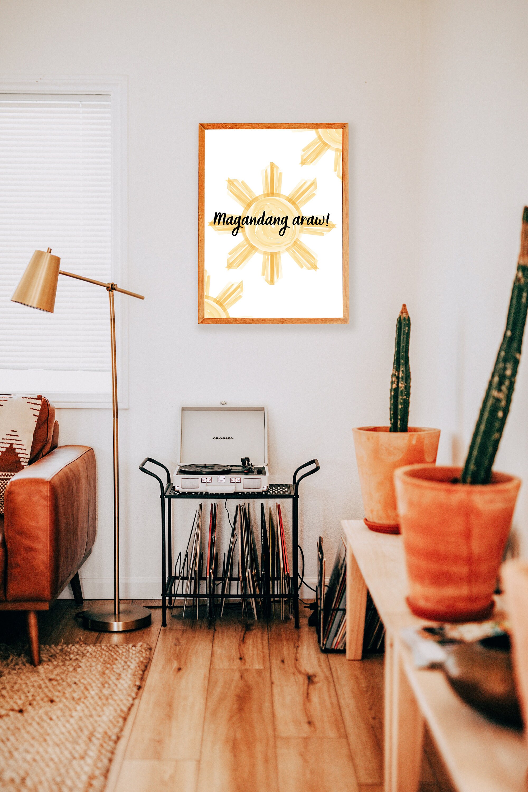 Magandang Araw Filipino Phrase Quote Print | Printable Quote Art ...