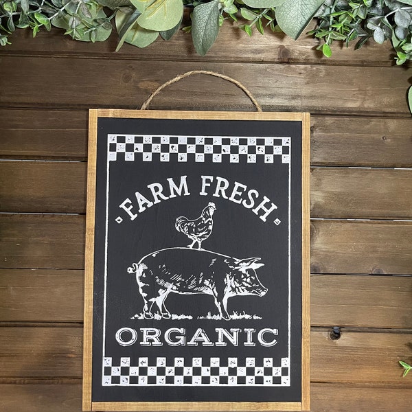 Farm Fresh Sign - Etsy