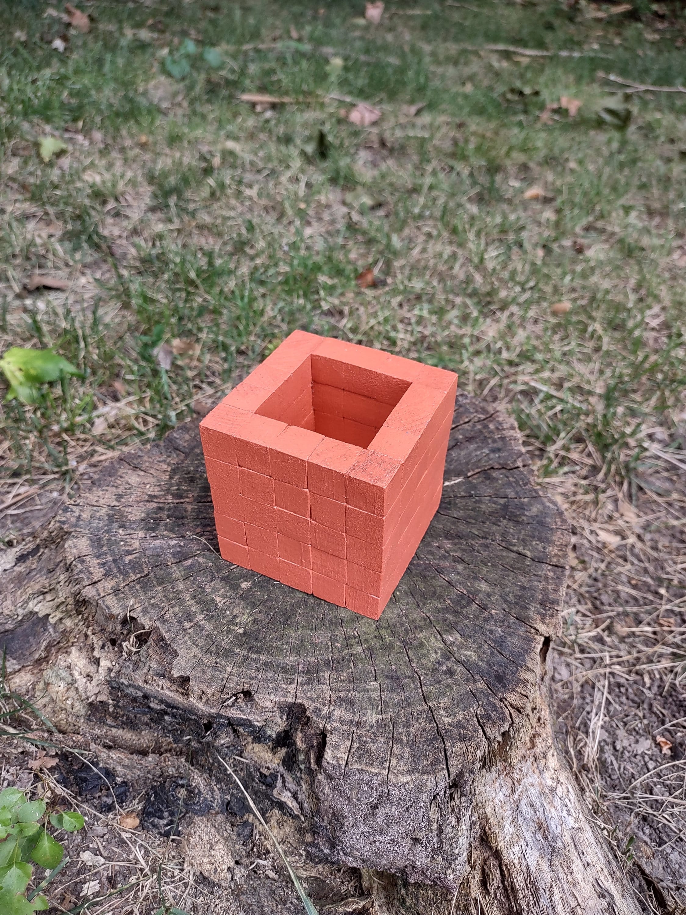 Minecraft Flower Pot Garden