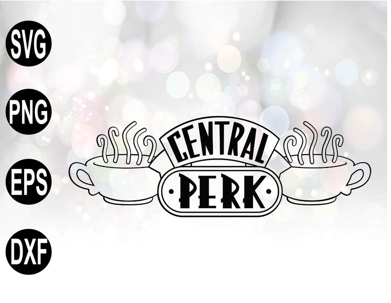 Central Perk Svg Friends Svg Friends Tv Show Svg Vector | Etsy
