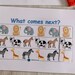 Preschool Patterns & Sequence Activity, Animals Matching Game ...