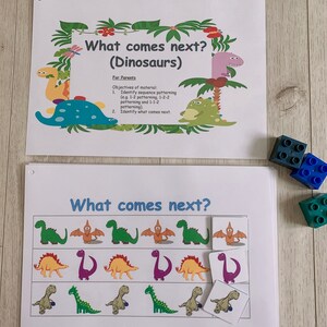 Preschool Patterns & Sequence Activity, Animals Matching Game ...