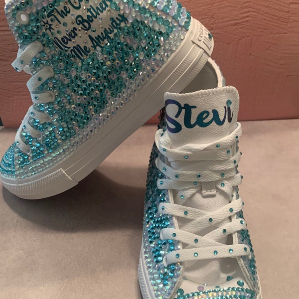 Bling Converse - Etsy