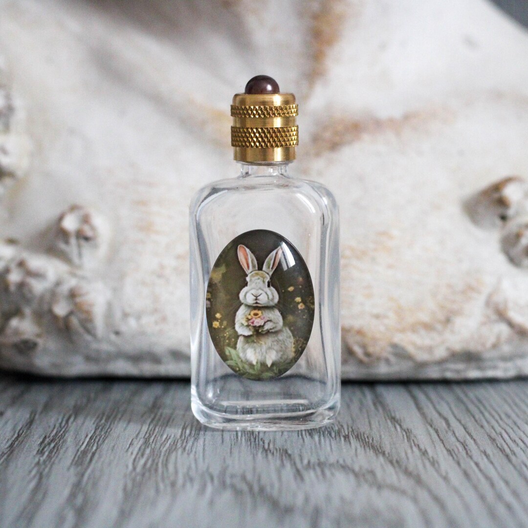 5.7 Cm Tall, Empty Miniature Perfume Bottle, Rabbit, Empty Perfume ...