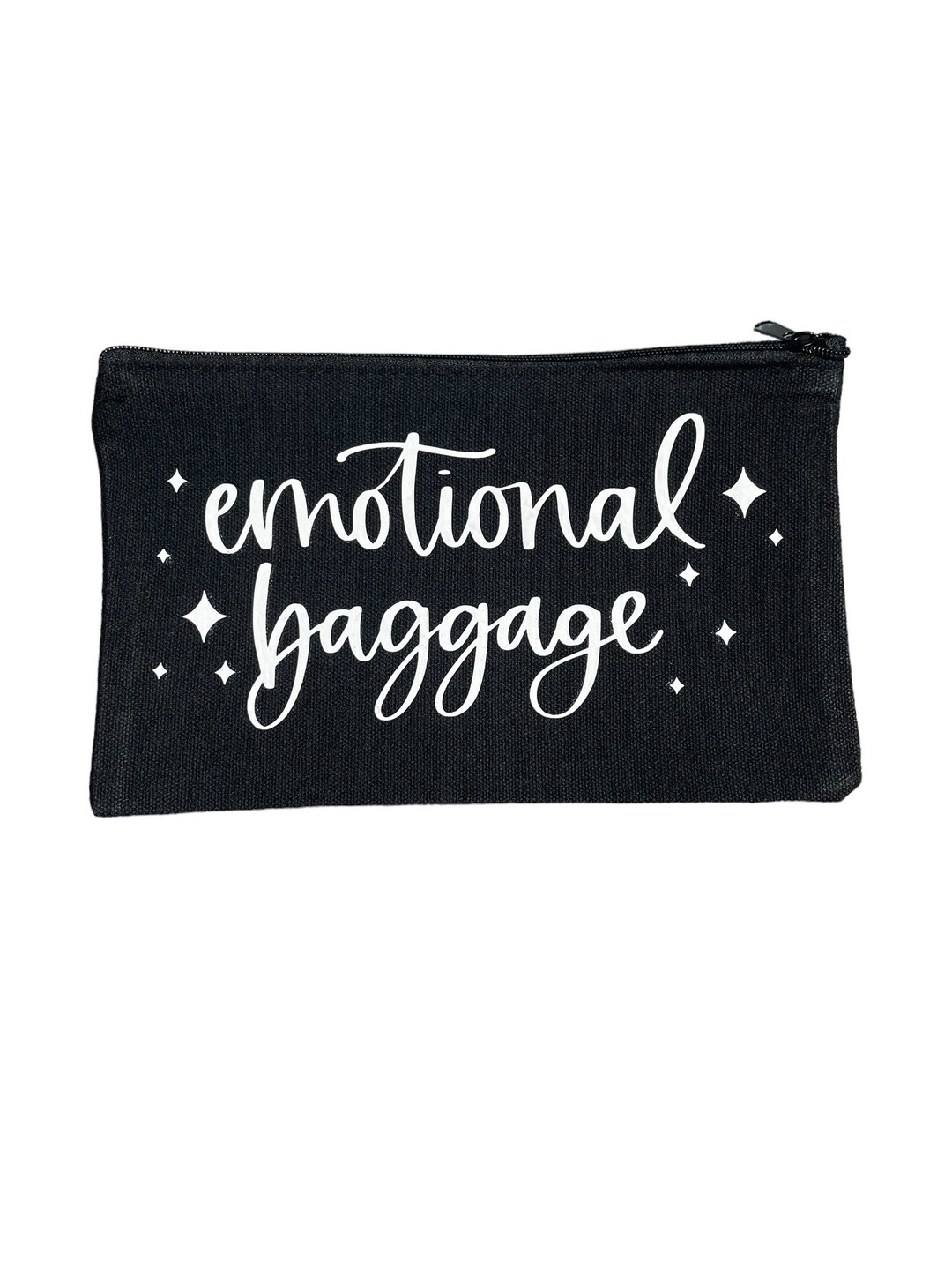 Emotional Baggage [script]- Black Travel Bag- Raerocollection - Etsy