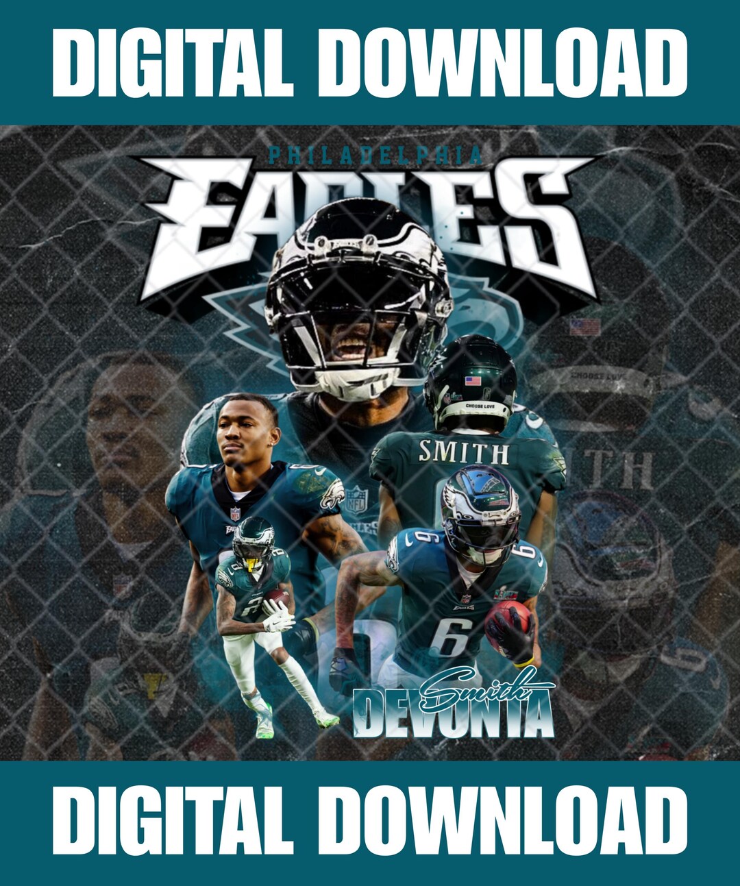 Devonta Smith Png, Devonta Smith Bootleg Design, Football Player, T-shirt Design Png - Etsy