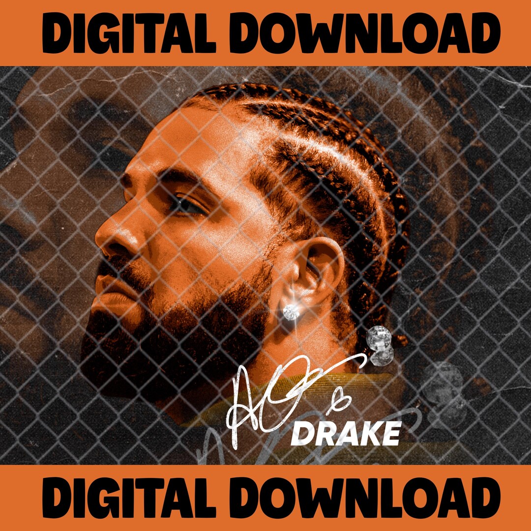 Drake Vintage Png, Rapper Big Face Design, Drake T-shirt Design Png - Etsy