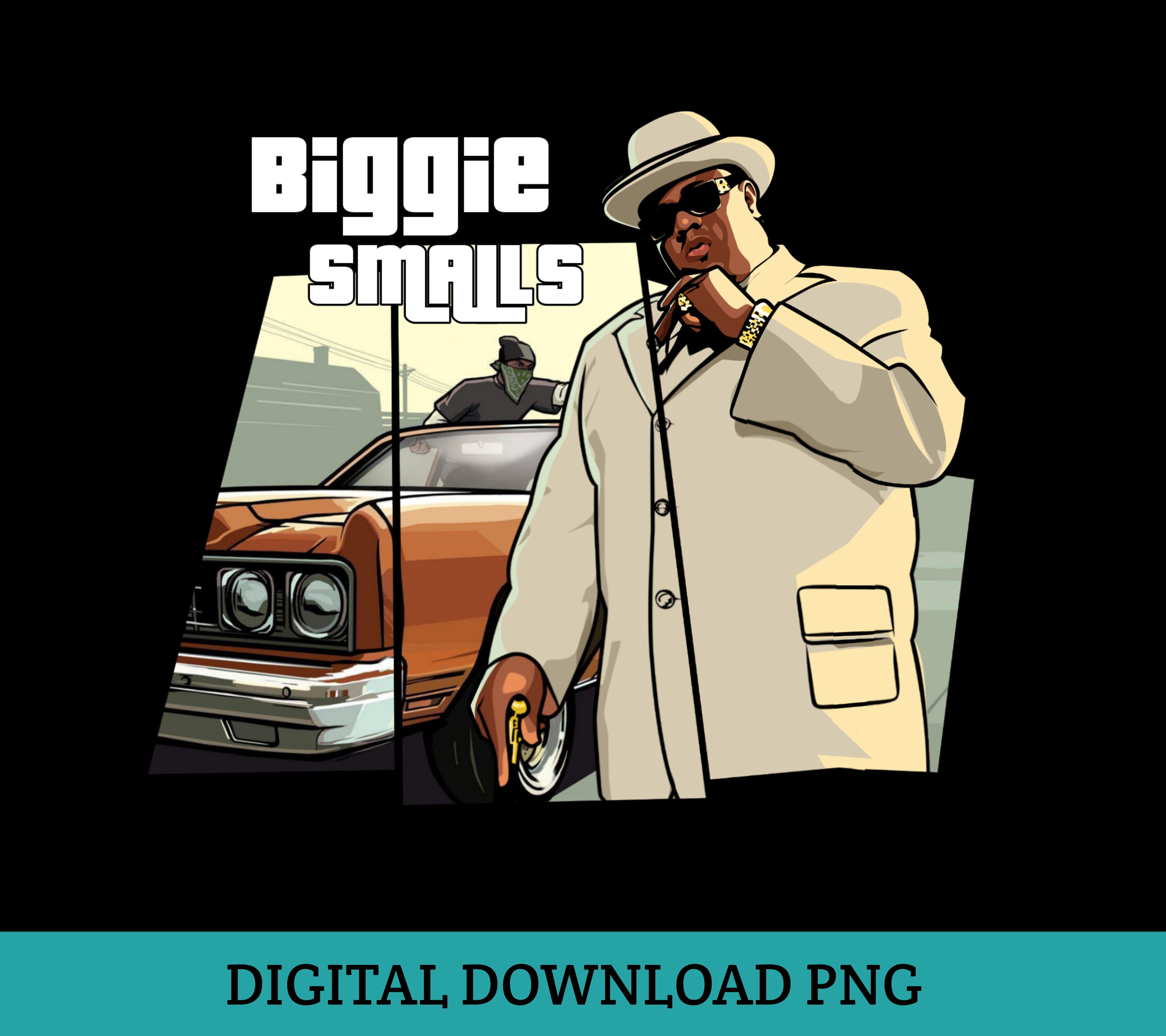 Biggie Smalls Hip Hop Legend Game Style, BIGGIE SMALLS PNG , Notorious ...
