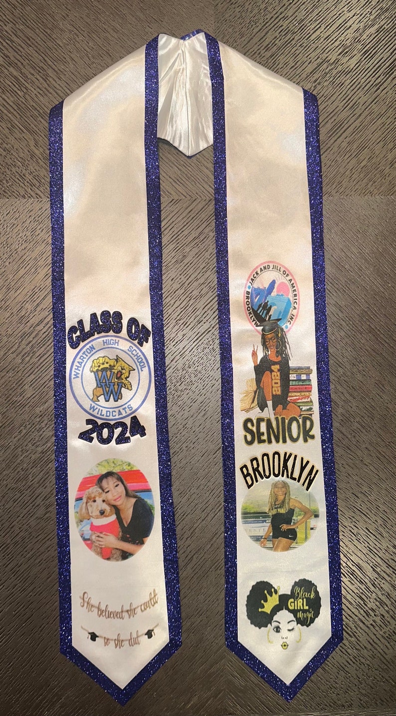 Graduation Stole/sash - Etsy