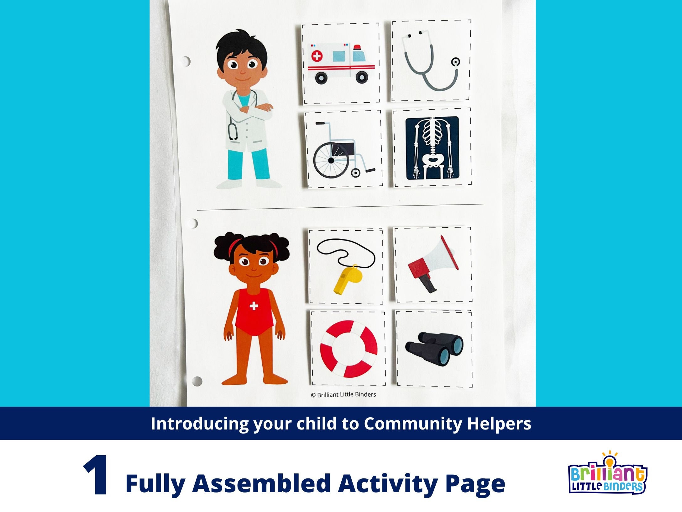 Community Helpers Activity, Sorting Mats, Know Your Community, Doctor ...