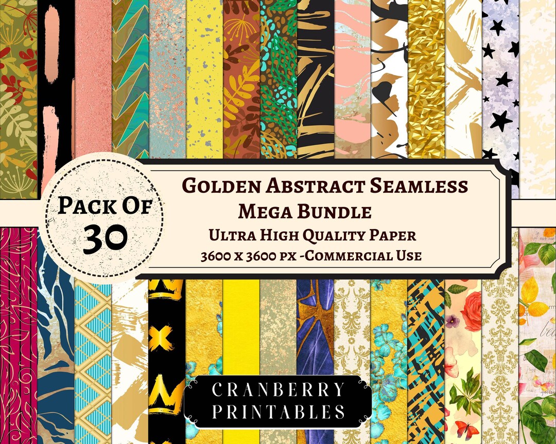 Bold Digital Paper, Modern Digital Paper, Abstract Seamless Patterns ...