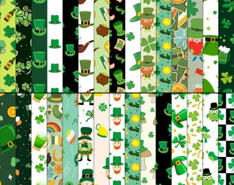 St. Patrick's Day Symbol Shamrock and Four Leaf Clover - Etsy