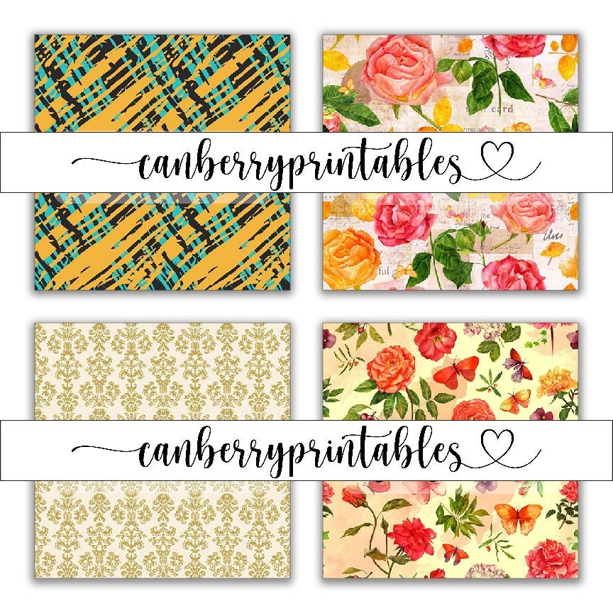 Bold Digital Paper, Modern Digital Paper, Abstract Seamless Patterns ...