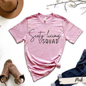 Hello Sixty Shirt, Birthday Group Shirts, Birthday Crew, Birthday Squad ...