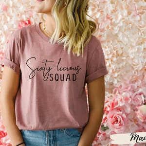 Hello Sixty Shirt, Birthday Group Shirts, Birthday Crew, Birthday Squad ...