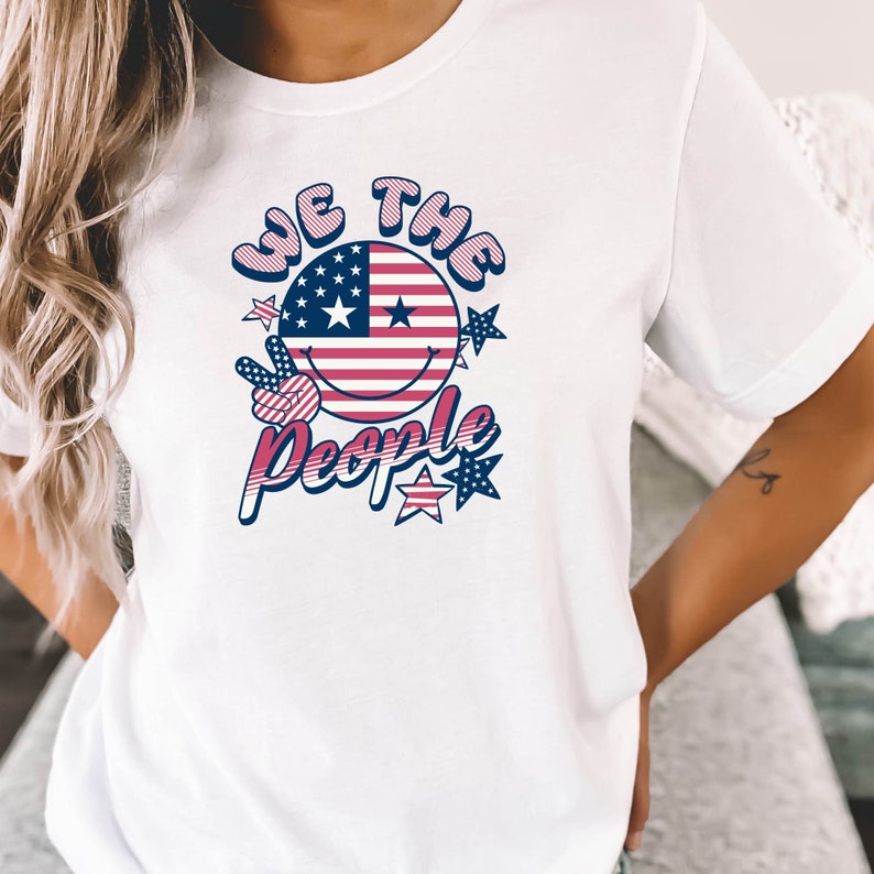 We the People T-shirt, American Flag Shirt, George Washington T-shirt ...