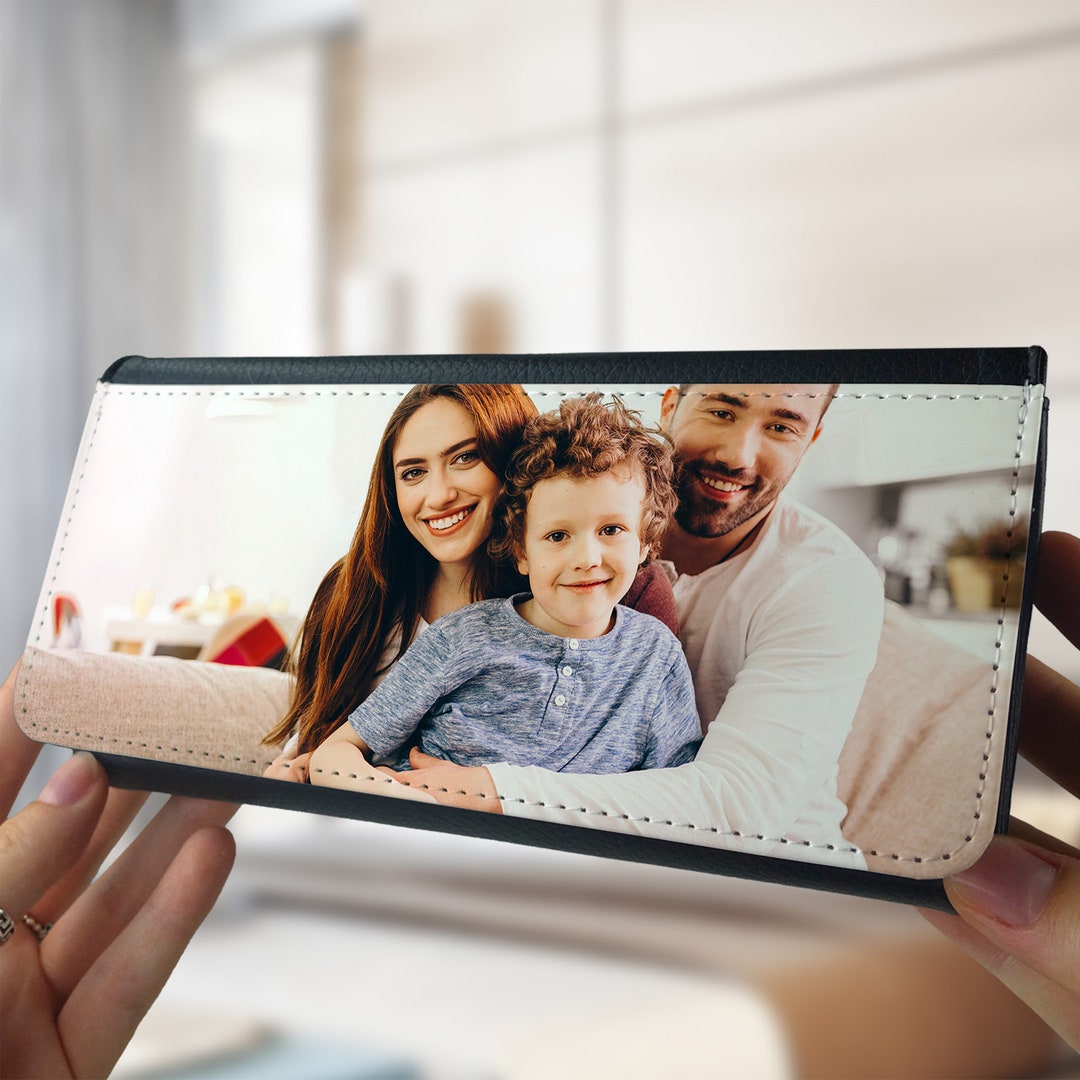 Personalized Colorful Photo Wallet Picture , Gift for Mom, Birthday ...