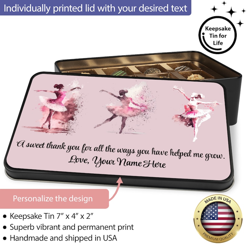 Dance Teacher Gift Teacher Appreciation Gift Ballet Teacher - Etsy