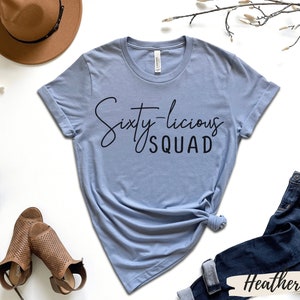 Hello Sixty Shirt, Birthday Group Shirts, Birthday Crew, Birthday Squad ...