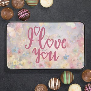 Chocolate Truffles I Love You Butterfly Truffle Box - Assorted Flavors ...
