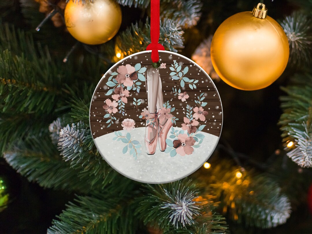 Ballet Christmas Ornament, Ballerina Christmas Tree Ornament, Ballet ...