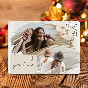 Personalized Best Friend Picture Frame, Custom Photo Frame and Message ...