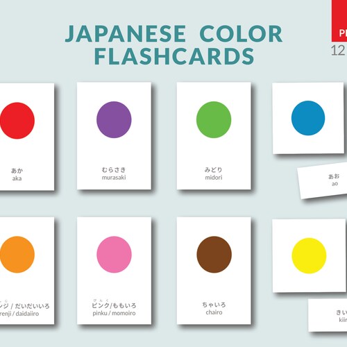 Japanese Travel Flashcards Learn Japanese Japan Vocabulary - Etsy