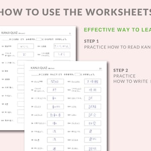 JLPT N4 Kanji Quiz: Japanese Practice Worksheets (PDF Printable) - Etsy